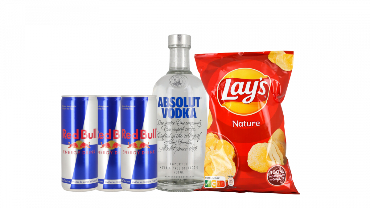Formule Absolut Red Bull - Allo Apero
