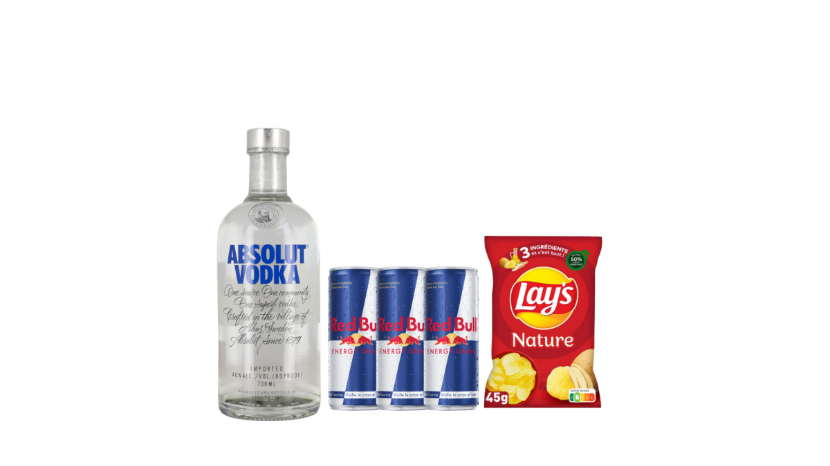 Formule Absolut Red Bull - Allo Apero
